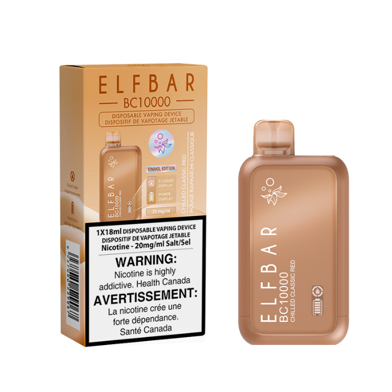 BUY ELF BAR (BC 10k) CHILLED CLASSIC RED DISPOSABLE VAPE AT MR. VAPOR ...